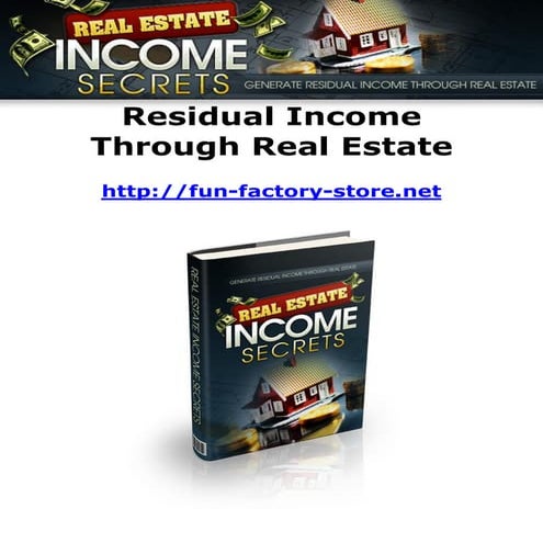 Real estate income secrets | PDF