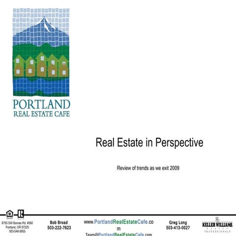 Real Estate In Perspective | PPT