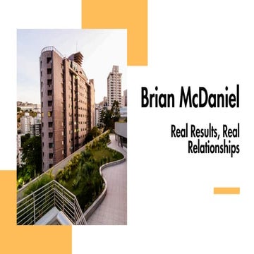 Brian McDaniel’s Blueprint for Personalized Property Success | PDF