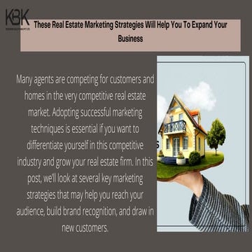These Real Estate Marketing Strategies Will Help You To Expand Your ...