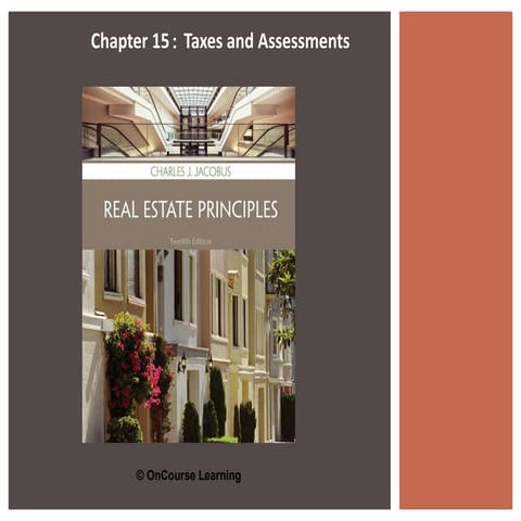 Real estate principles_powerpoint_for_chapter_15 | PPT
