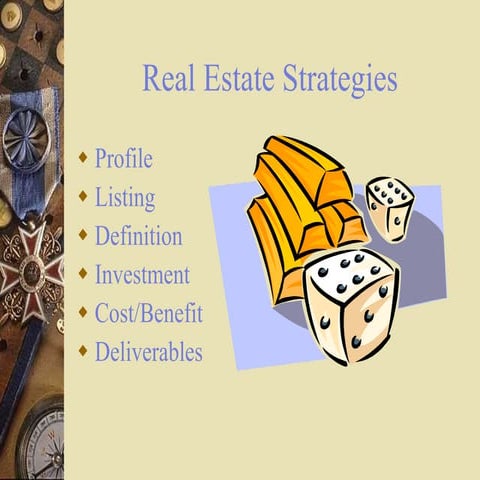 Real Estate Strategies | PPT