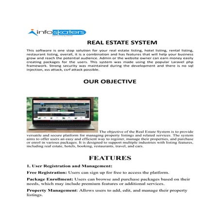 INTRODUCTION REAL ESTATE SYSTEM SOFTWARE | PDF