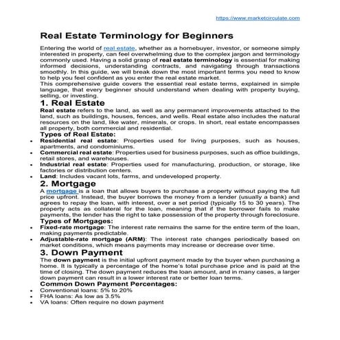 Real Estate Terminology for Beginners.pdf