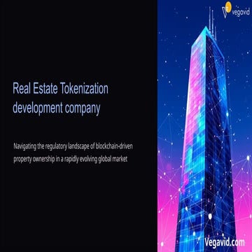Real Estate Tokenization development company | PPTX