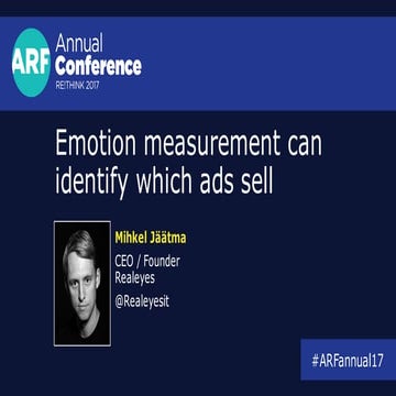 Emotion measurement can identify which ads sell | PDF