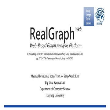 RealGraph-Web Tutorial | PPT