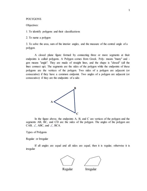 Polygons.pptx GRADE 5 MATHEMATICS - 3RD QUARTER | PPT