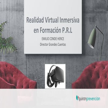 Realidad Virtual Inmersiva | PDF
