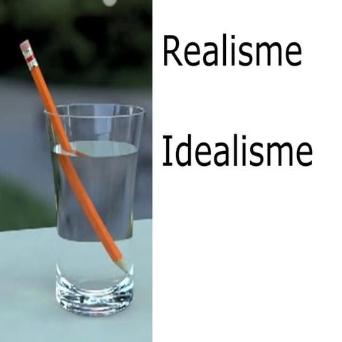 Realisme idealisme | PPT