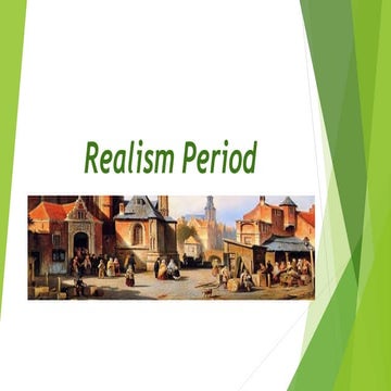 Realism period | PPTX