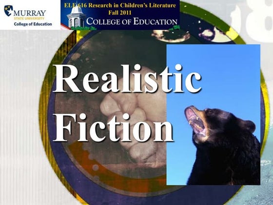 Characteristics of realistic fiction stories | ODT