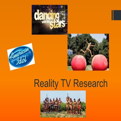Reality tv research | PPTX