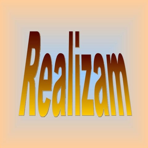Realizam | PPT