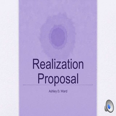 Realization Proposal | PPT