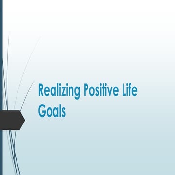 Realize-Positive-life-Goal.pdfffffffffff | PDF