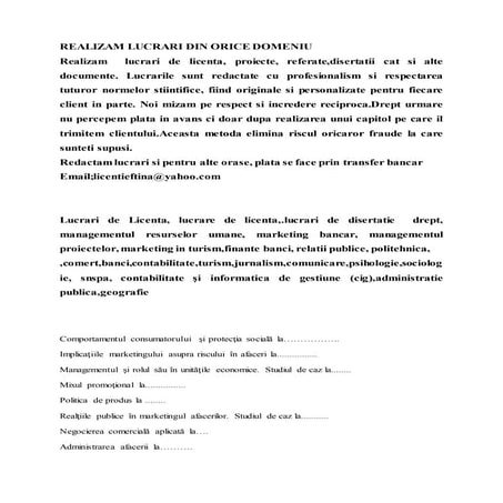 Realizez, redactez,tehnoredactez, lucrari disertatii,referate,proiecte ...