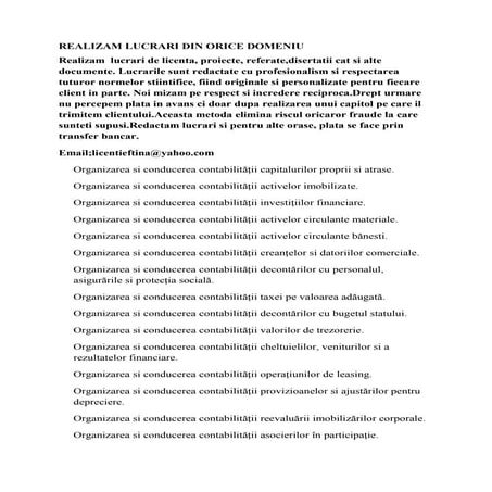 Realizez,scriu lucrari licenta ,redactarea lucrarii de licenta drept ...