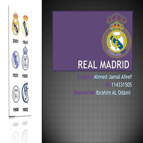 Real madrid | PPTX