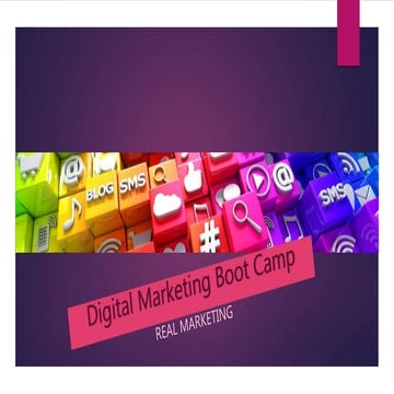Real marketing - Digital Training | PPTX