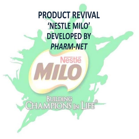 PRODUCT REVIVAL "MILO" | PPTX