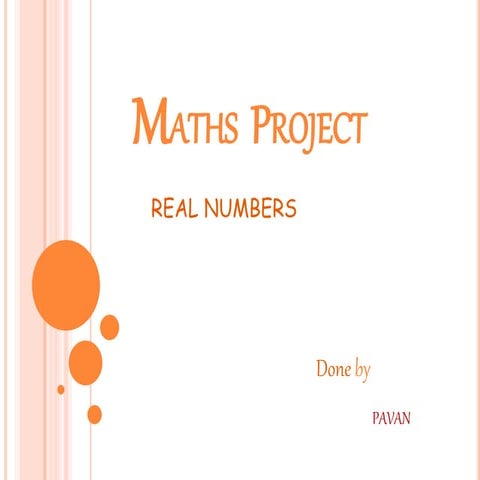 Real Numbers | Ppt