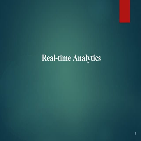 RealTimeAnalyticsPlatform.pptx Analytics | PPTX