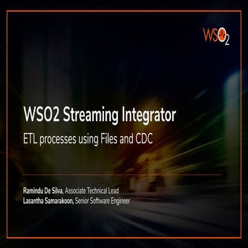 Real-Time ETL in Practice with WSO2 Enterprise Integrator | PDF | Databases | Computer Software ...