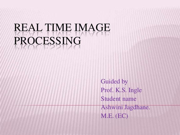 Realtime Processing