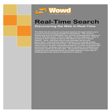 Real Time Search | PDF
