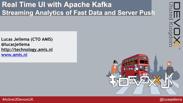 Real Time Ui With Apache Kafka Streaming Analytics Of Fast Data And