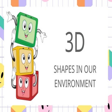 Real World 3D Shapes Mathematics Quiz Presentation.pptx