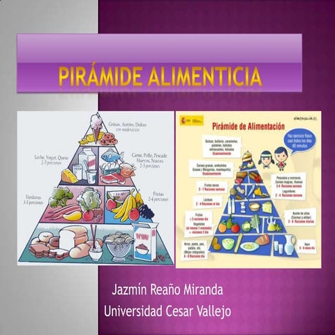 piramide alimenticia | PPTX