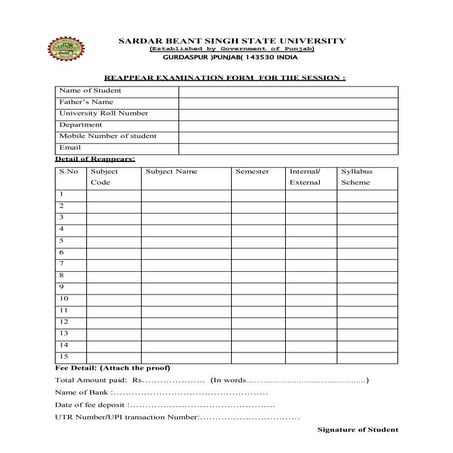 Reappear form PTU Batches.pdf