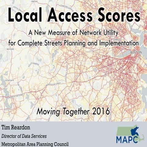 Local Access Scores Overview | PPT