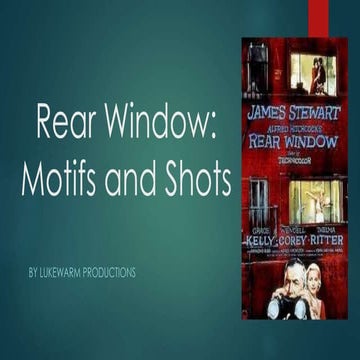 Rear Window Presentation | PPTX