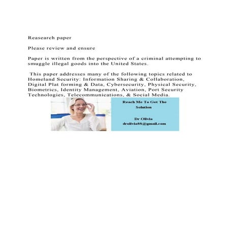 Reasearch paper Please review and ensurePaper is written.docx ...