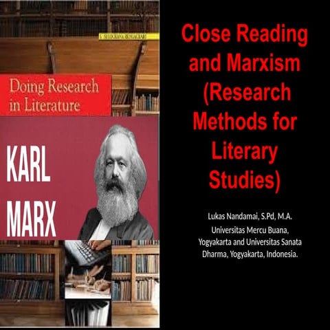 Reaserch in Literature (Marxism Theory).pptx