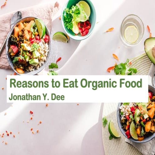 Reasons to Eat Organic Food | PDF