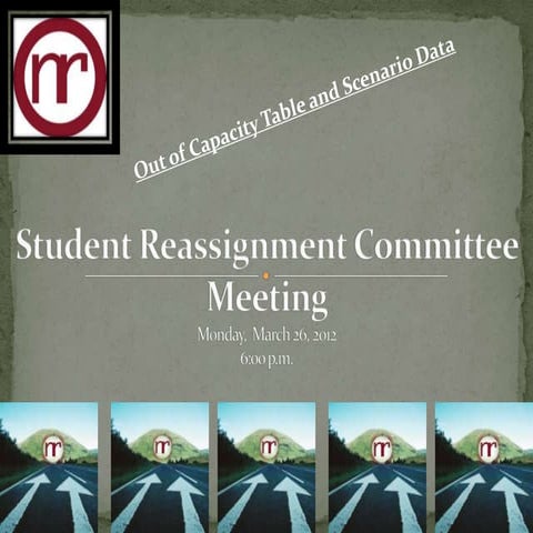 Reassignment committee meeting march 26-revised | PPTX | Education