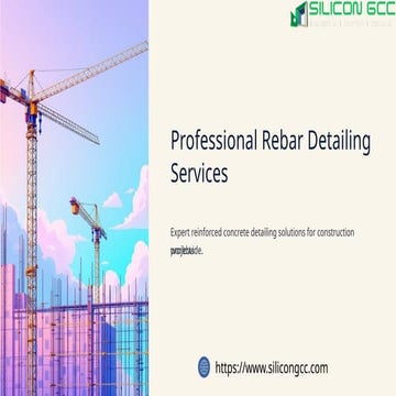 Precision Rebar Detailing & Reinforcement Services | PPTX