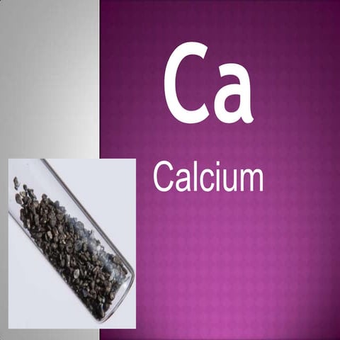 Calcium (Rebecca Barnes) | PPT