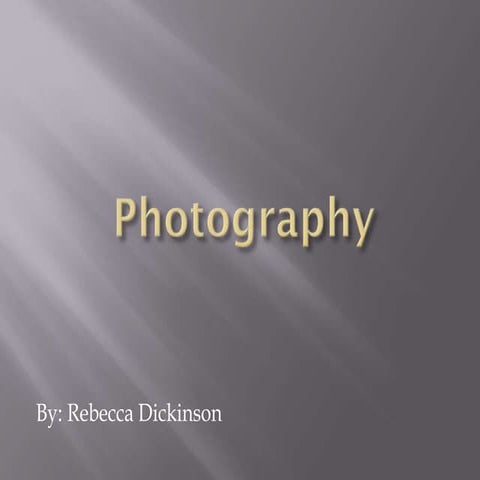 Rebecca Dickinson Presentation Powerpoint | PDF