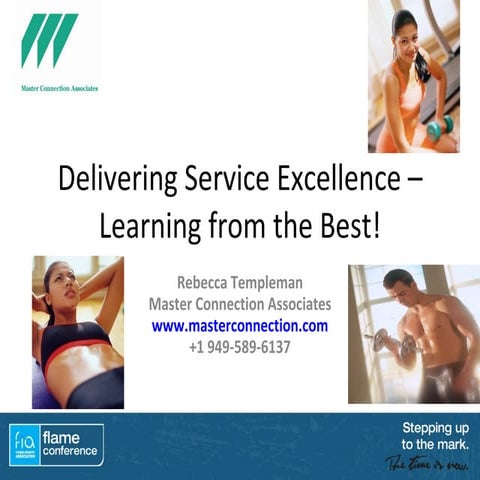 Delivering Service Excellence - Learning From the Best | PPT