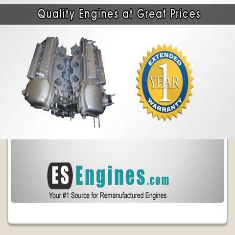 Rebuilt Car Engines | PPTX