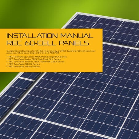 Rec installation-manual | PDF