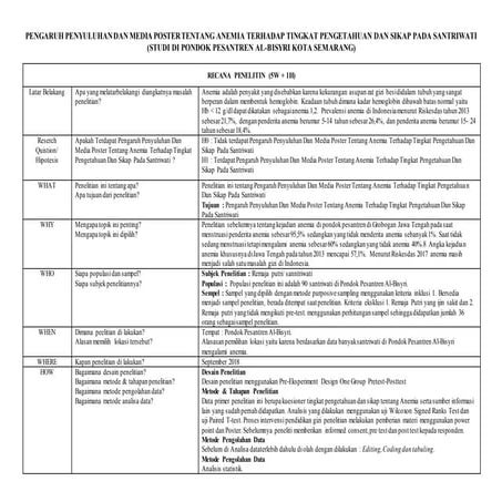 Recana penelitian 3 | DOCX