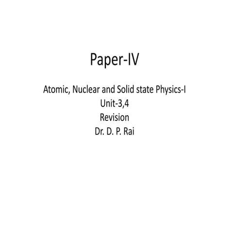 Recap-4th-Sem.pdf | Chemistry | Science