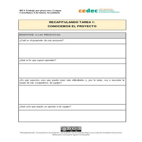 Assessment rubric project "A TV program" | ODT