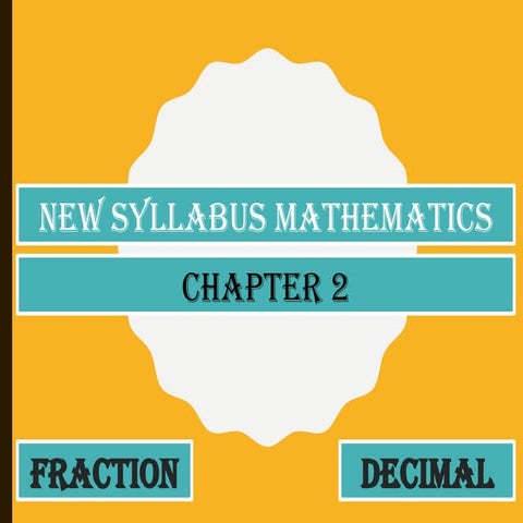 Fraction | Grade 5 | PowerPoint Slides | PPTX